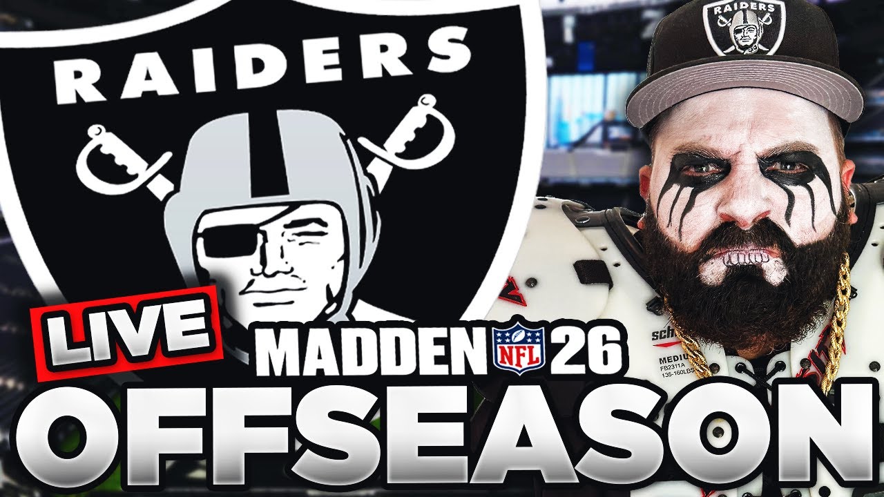 MADDEN 26 RAIDERS OFFSEASON III - YouTube