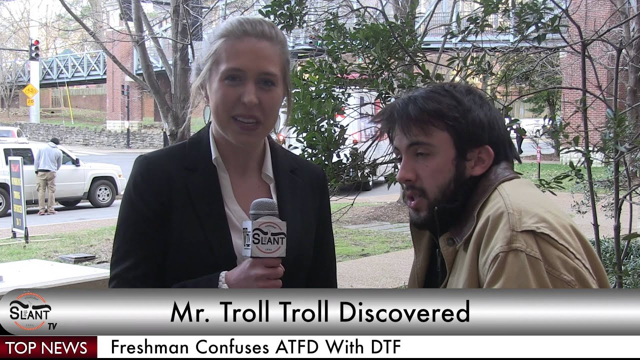 Troll Discovered Under Commons Bridge - YouTube