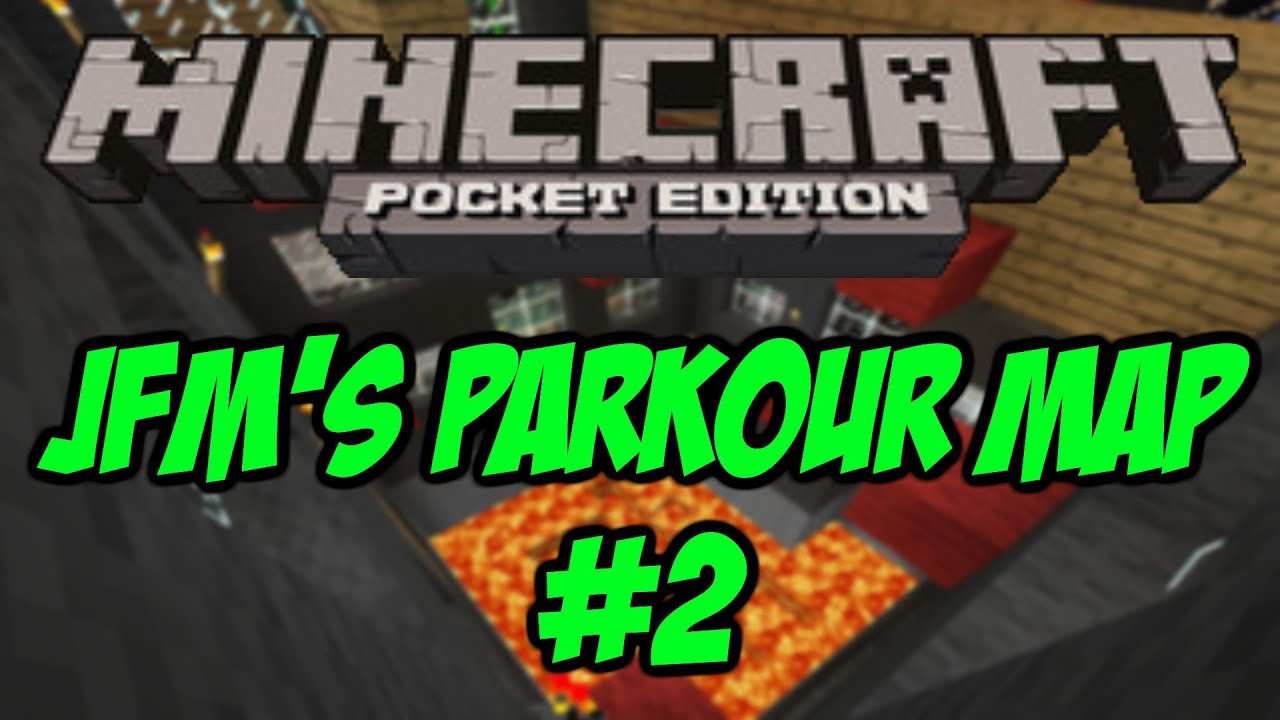 Minecraft PE JackFrostMiner's Parkour Part 2 - YouTube