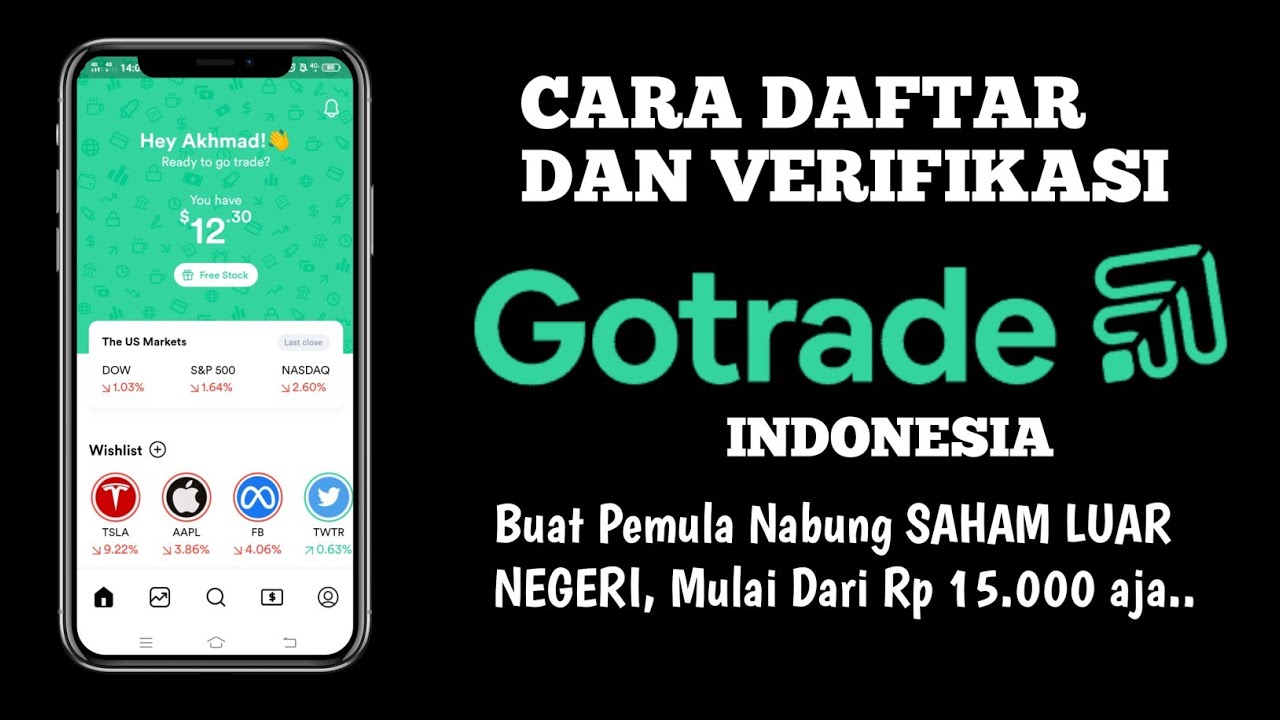 Cara Daftar Gotrade Indonesia Untuk Pemula || Tutorial Gotrade Indonesia - YouTube