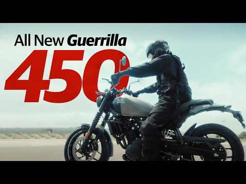 Meet the Royal Enfield Guerrilla 450 in Shadow Ash – It's a Total Knockout!