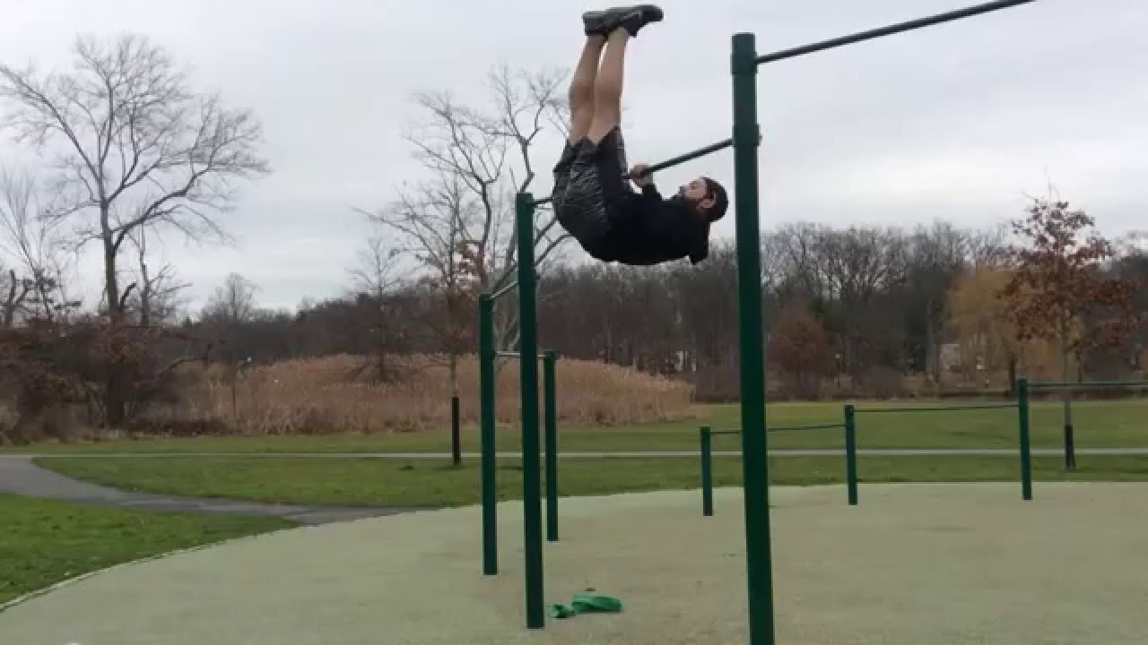 Inverted Rows, L-tuck - YouTube