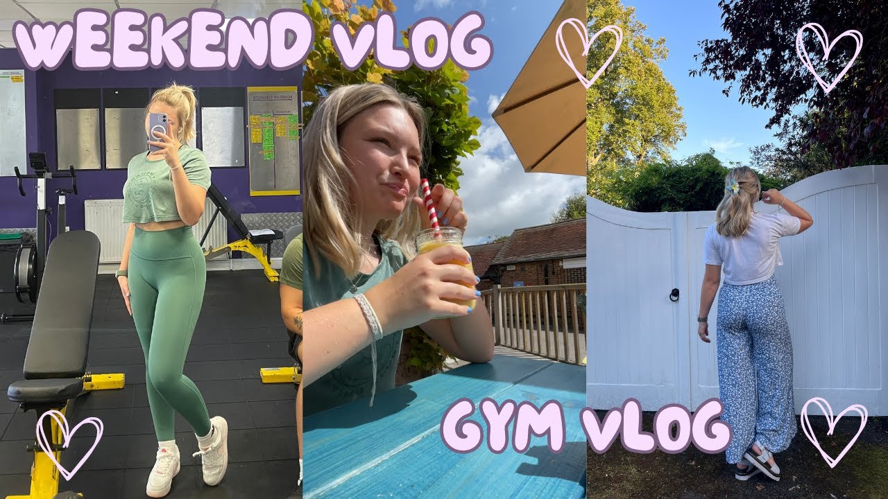 WEEKEND VLOG | GYM SESSION, WALKS, NEW DIET!! - Robyn Emily - YouTube