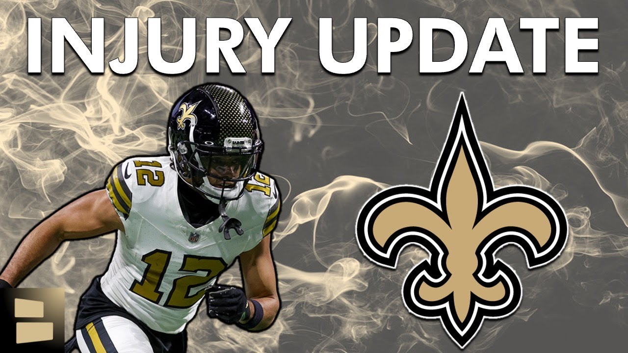 Chris Olave Injury Update + New Orleans Saints News & Injury Report On ...