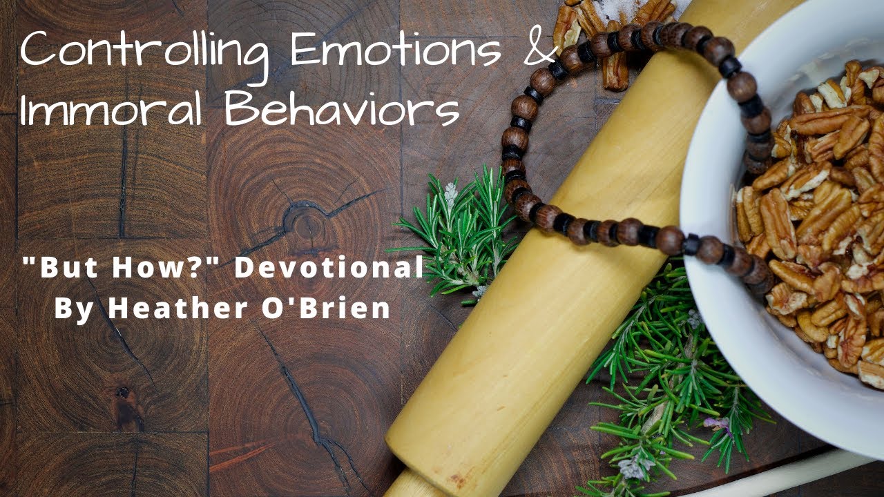 Controlling Emotions & Behaviors Step 01 - YouTube