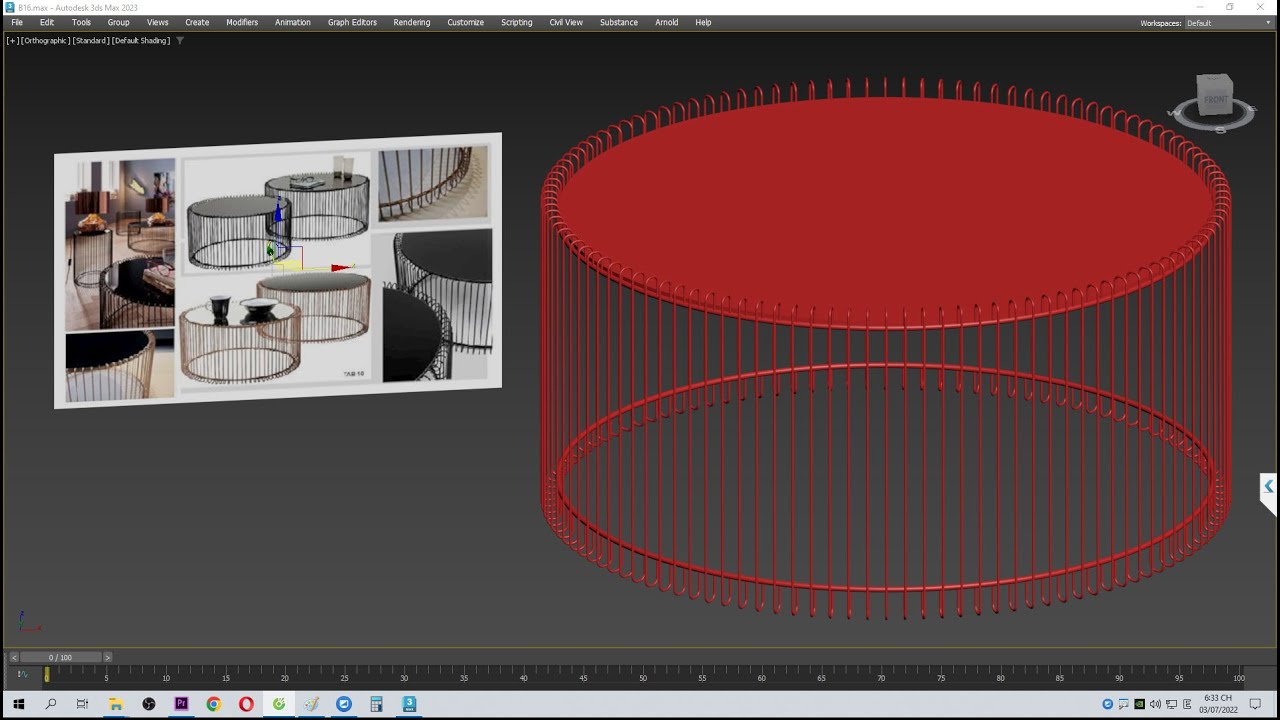 Lệnh Array Giáo Trình 3ds Max Cơ Bản Cho Người Mới Bắt Đầu B16 Youtube