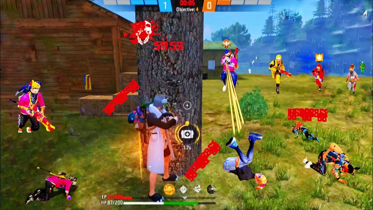 first gameplay⚡on new pic 99% headshot Rate😀classic squad🎮( full ...