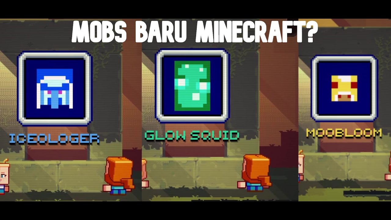 MINECRAFT MAU NGELUARIN MOBS BARU?! - YouTube