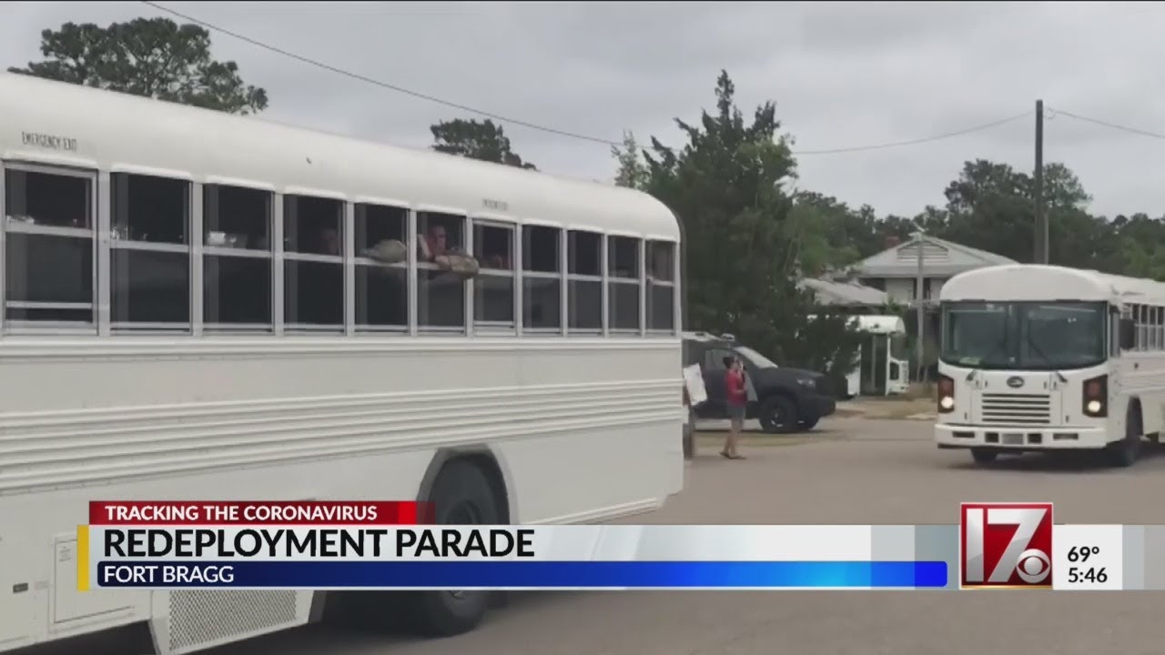Ft. Bragg hosts redeployment parade for soldiers returning from the ...