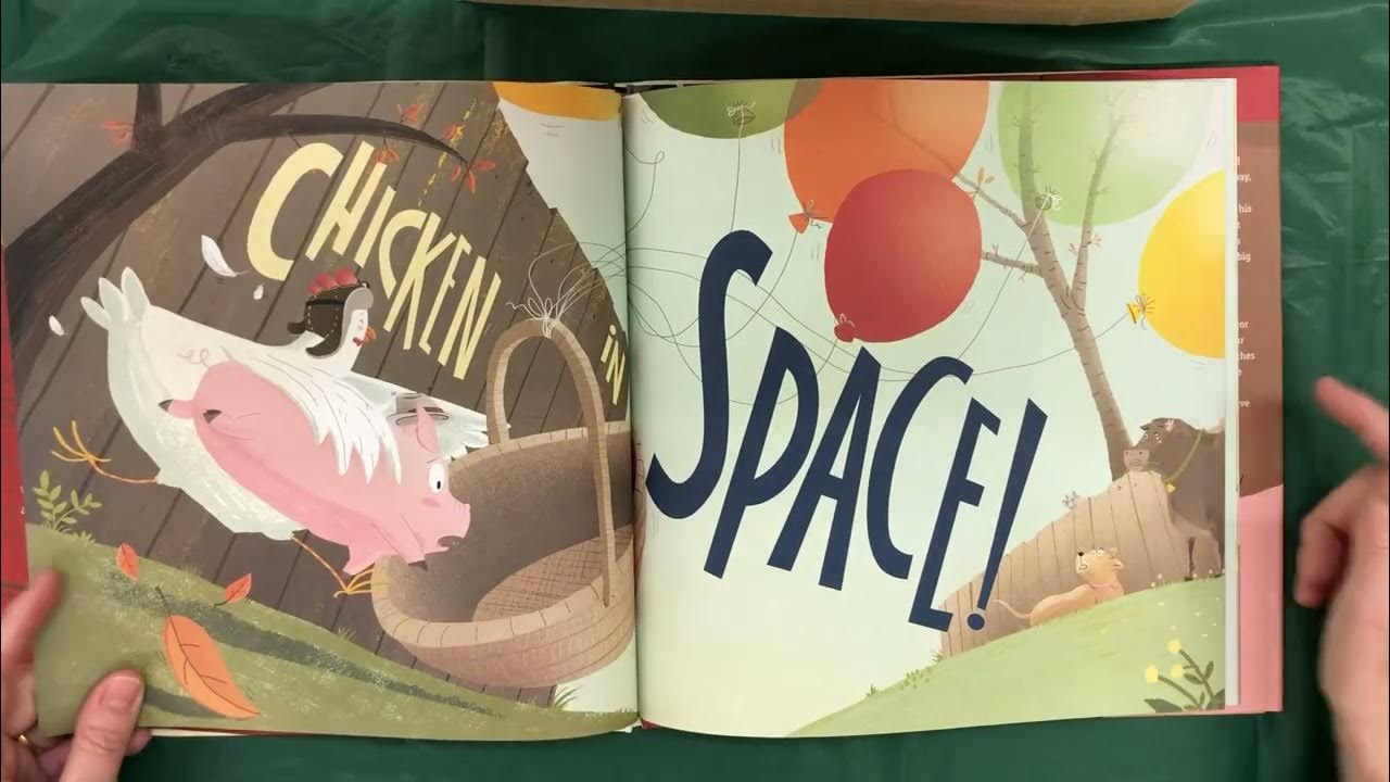 Chicken in Space by Adam Lehrhaupt read aloud book - YouTube