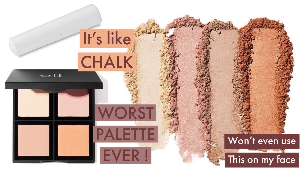 NEW ELF ILLUMINATING PALETTE REVIEW | LIKE WTH IS IN THIS FORMULA ...