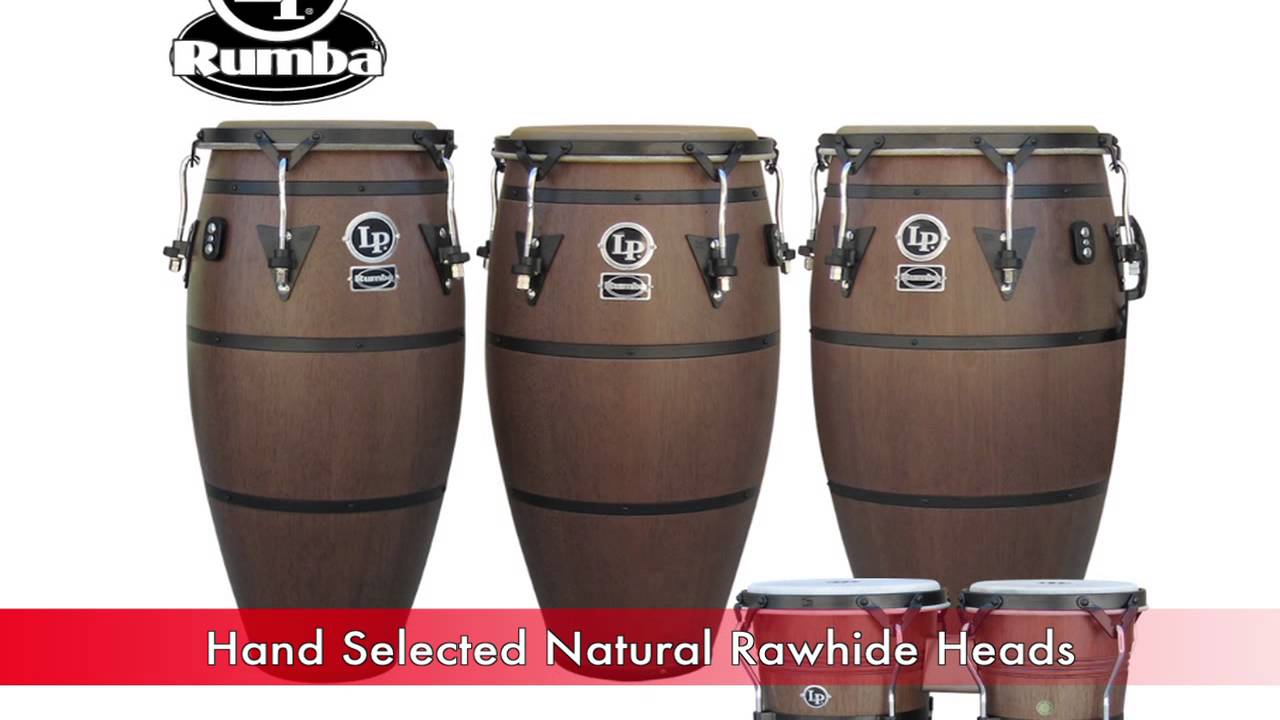Latin Percussion Rumba Series Congas, Bongos, Cajon and Djembe - YouTube