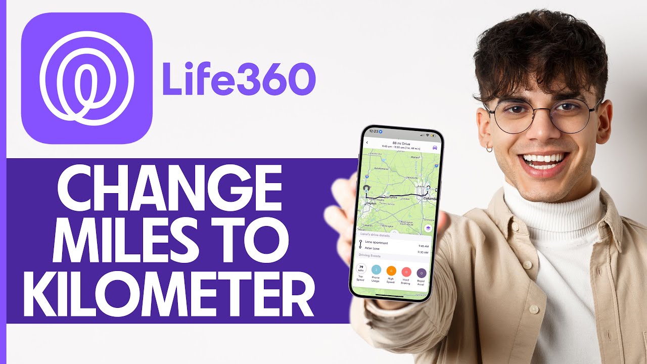 How To Change Miles To Kilometers on Life360 - YouTube