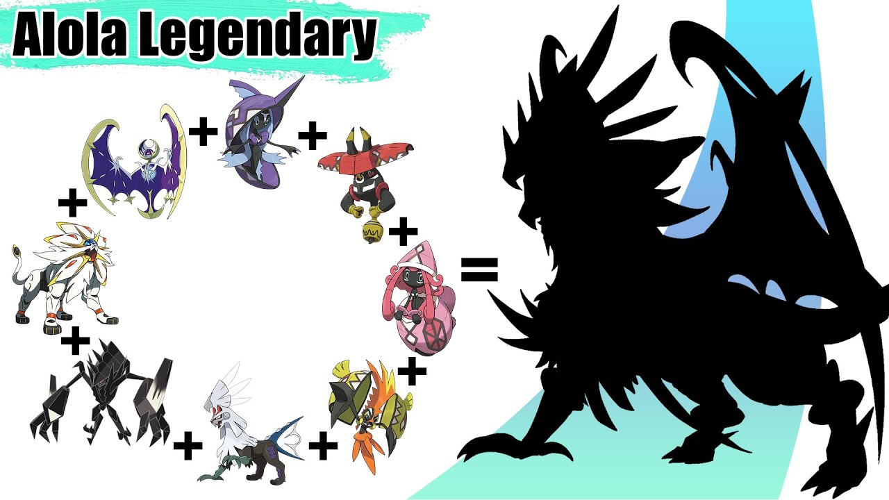 All Gen 7 Legendary Pokémon Fusion : Guardian Deities + Light Trio ...