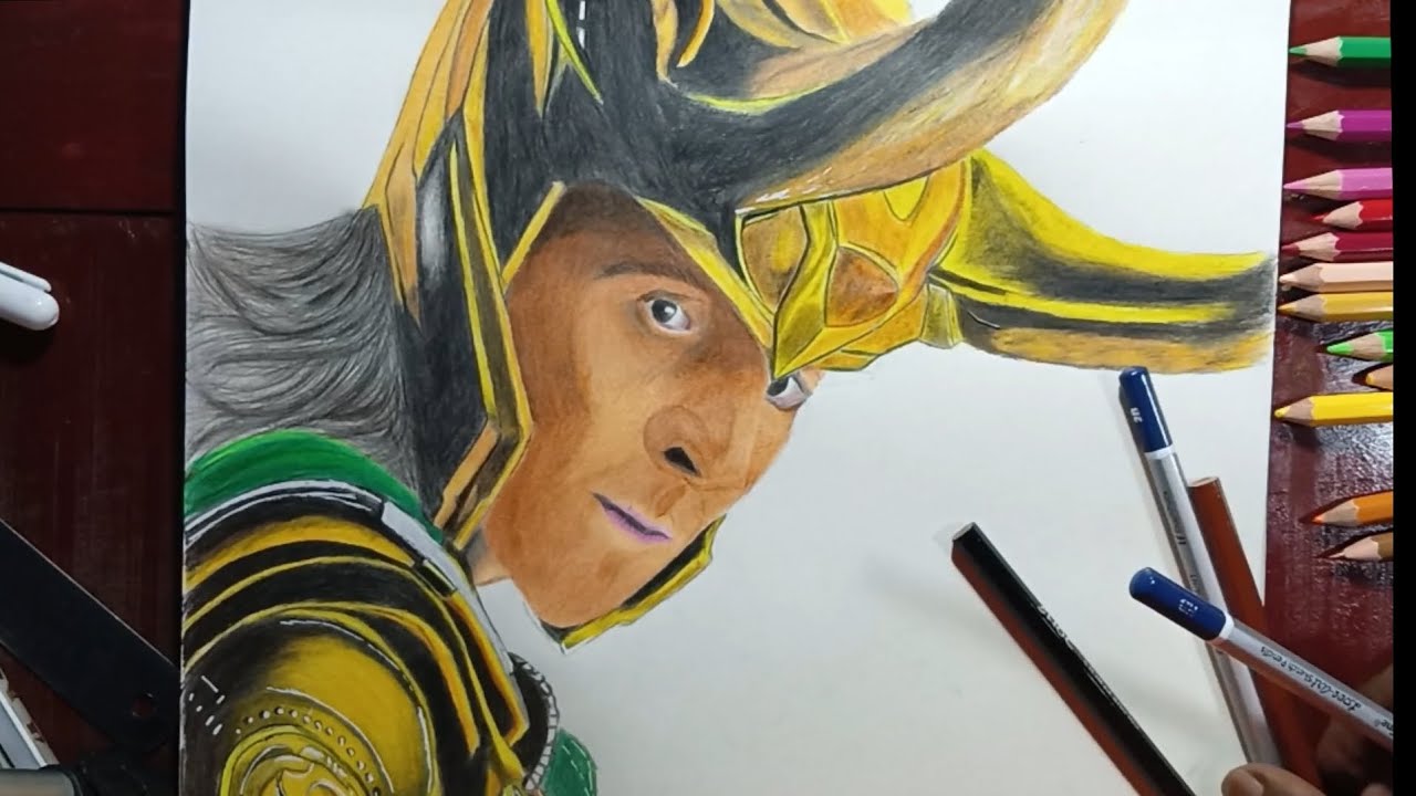 HOW TO DRAW LOKI ll - YouTube