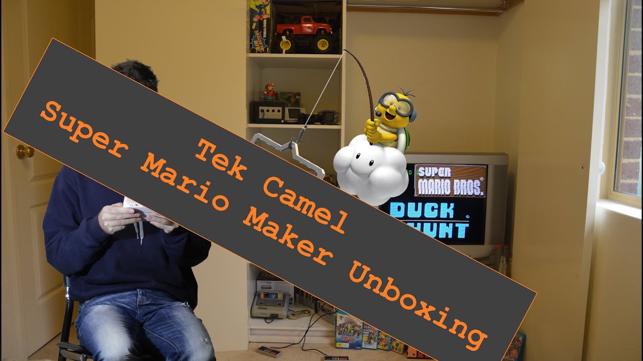 Tek Camel: Wii U - Super Mario Maker Unboxing - YouTube