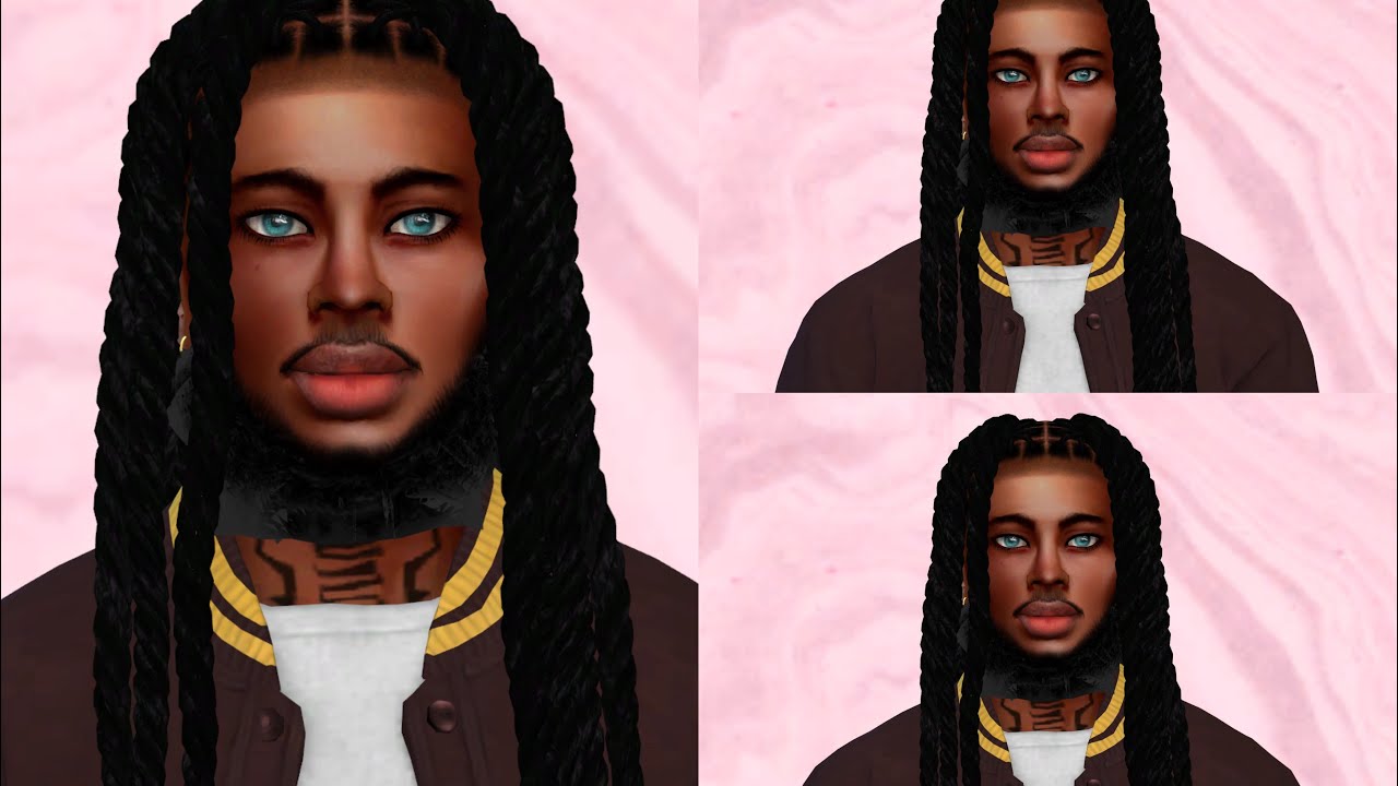 The Sims 4: Creating A Fine Male Sim - YouTube