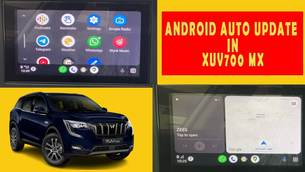 ANDROID AUTO The most awaited features of xuv 700 |Full Working ...