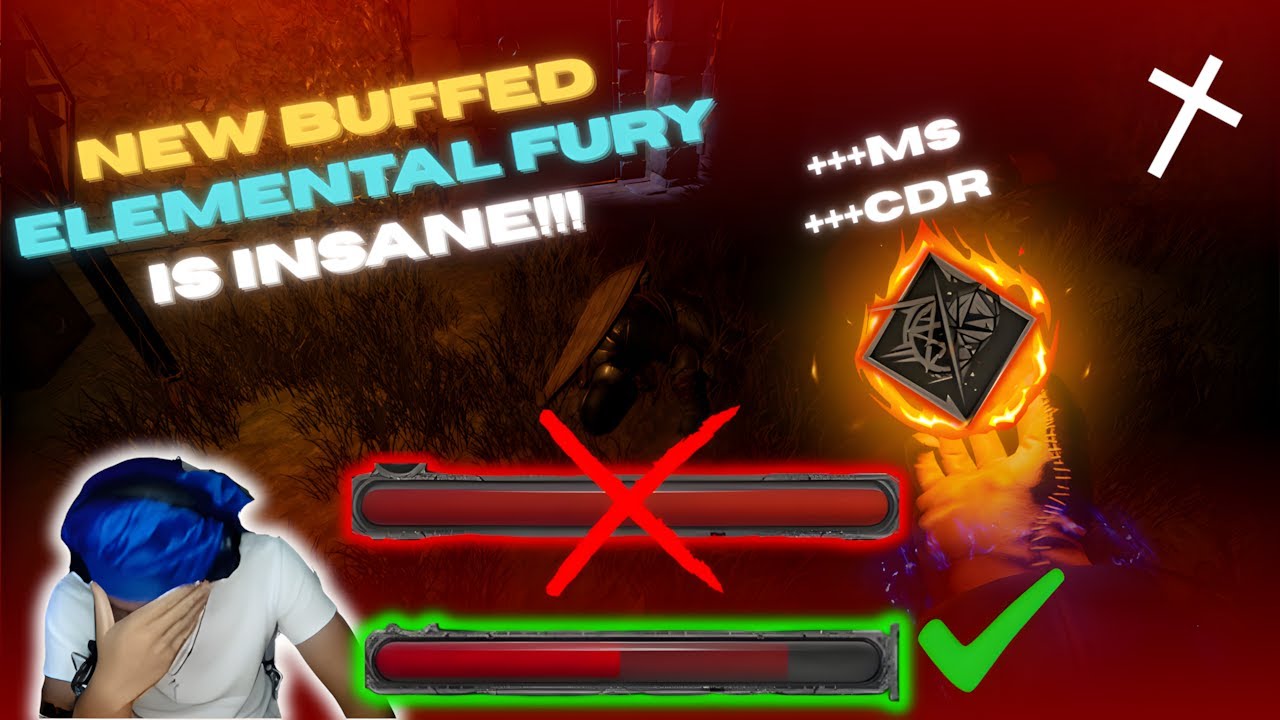 The New ELEMENTAL FURY Buff is CRAZY in Dark and Darker!!|Dark and ...