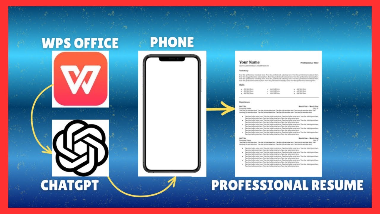 Sidee Loo Sameeyaa CV / Resume Casri ah | Adeegso Mobile-kaaga 2026 ...