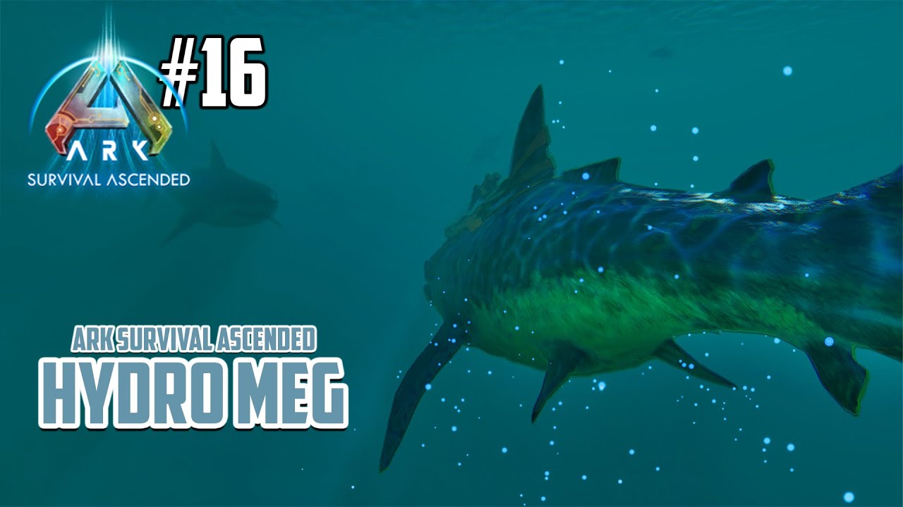 DUO HYDRO MEGALODON DAN HYDRO SARCO! - Ark Survival Ascended Primal ...