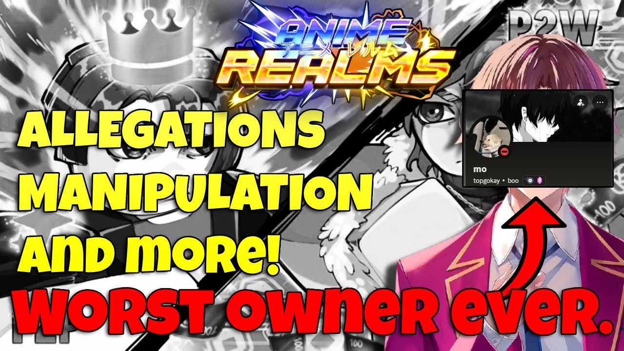 ANIME REALMS SCAMMER ADDRESSES ALLEGATIONS MADE ON HIM! (Part 2) - YouTube