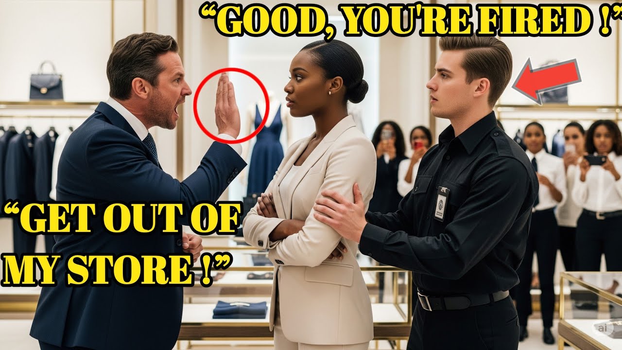 Store Manager Slaps Black Woman in Front of Crowd, Unaware She's The ...
