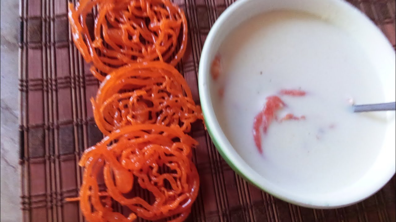 Doodh jalebi ll jalebi doodh recipe ll secret halwayi recipe of doodh ...