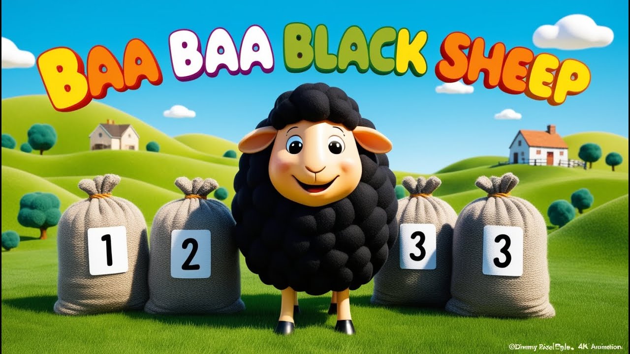 Baa Baa Black Sheep song | Nursery Rhymes | Songs For Kids | Fun Kids ...