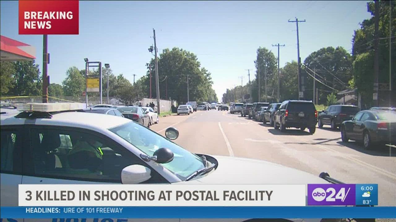 3 dead, one of them the gunman, after shooting at U.S. Postal Service ...