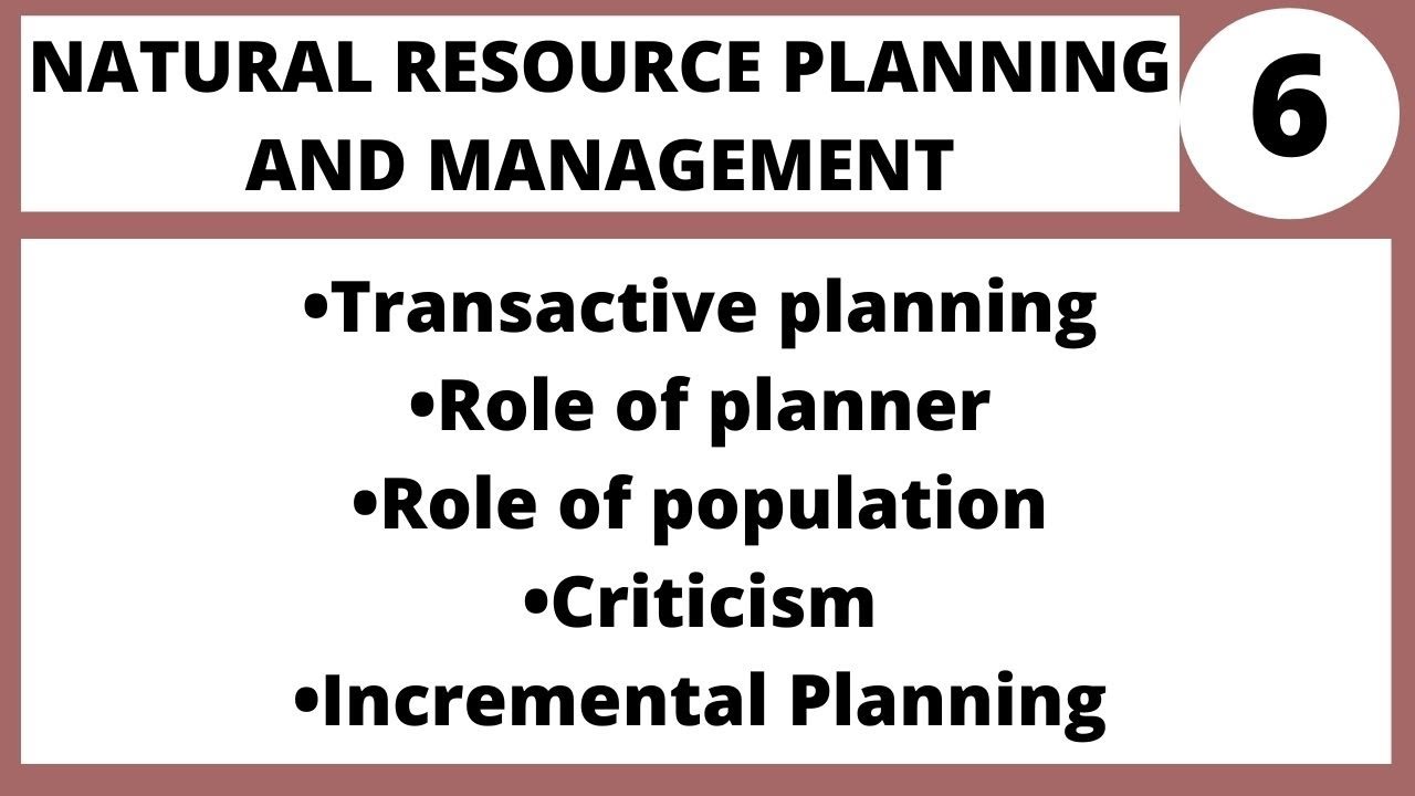 Transactive planning| MPA514 LECTURE 06 - YouTube