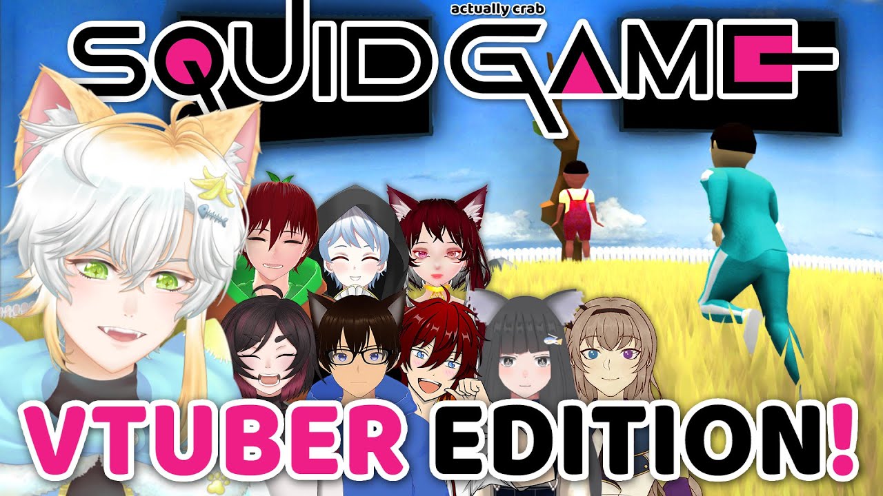 VTuber Squid Game *DANGER!*【Crab Game】 - YouTube