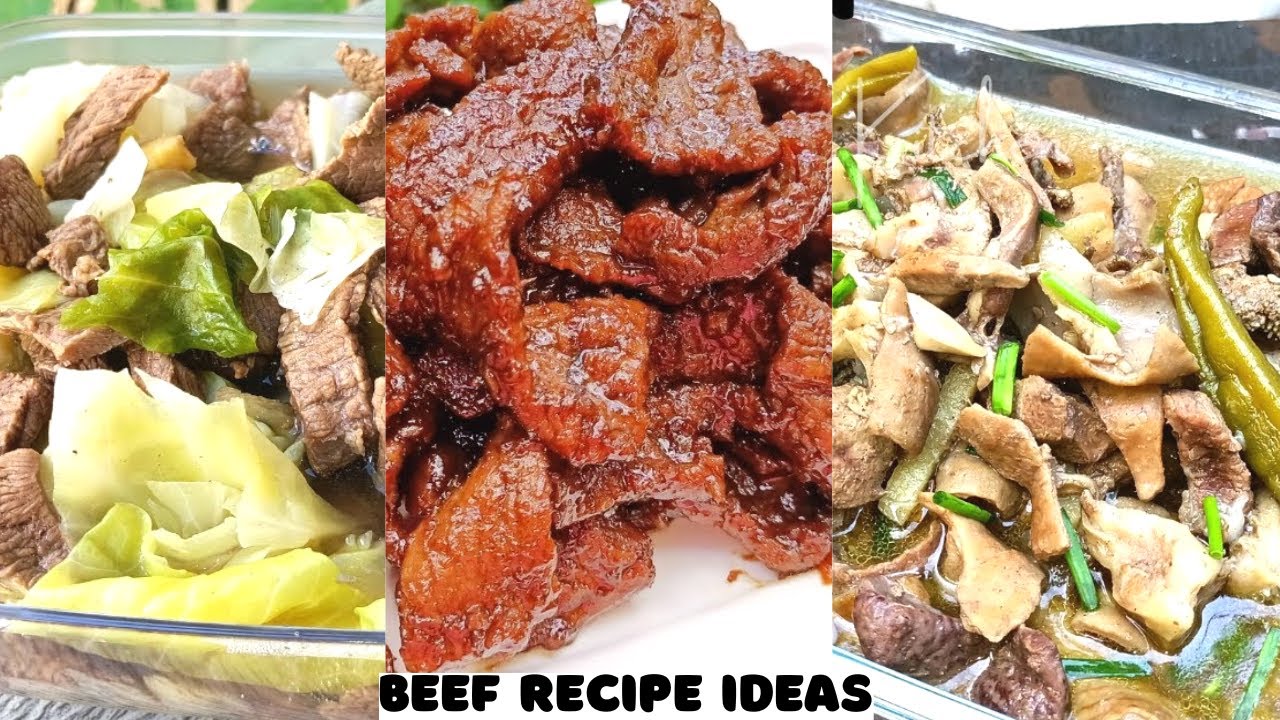 BEEF RECIPE IDEAS | Ulam Recipes | Filipino Dishes Homecook - YouTube