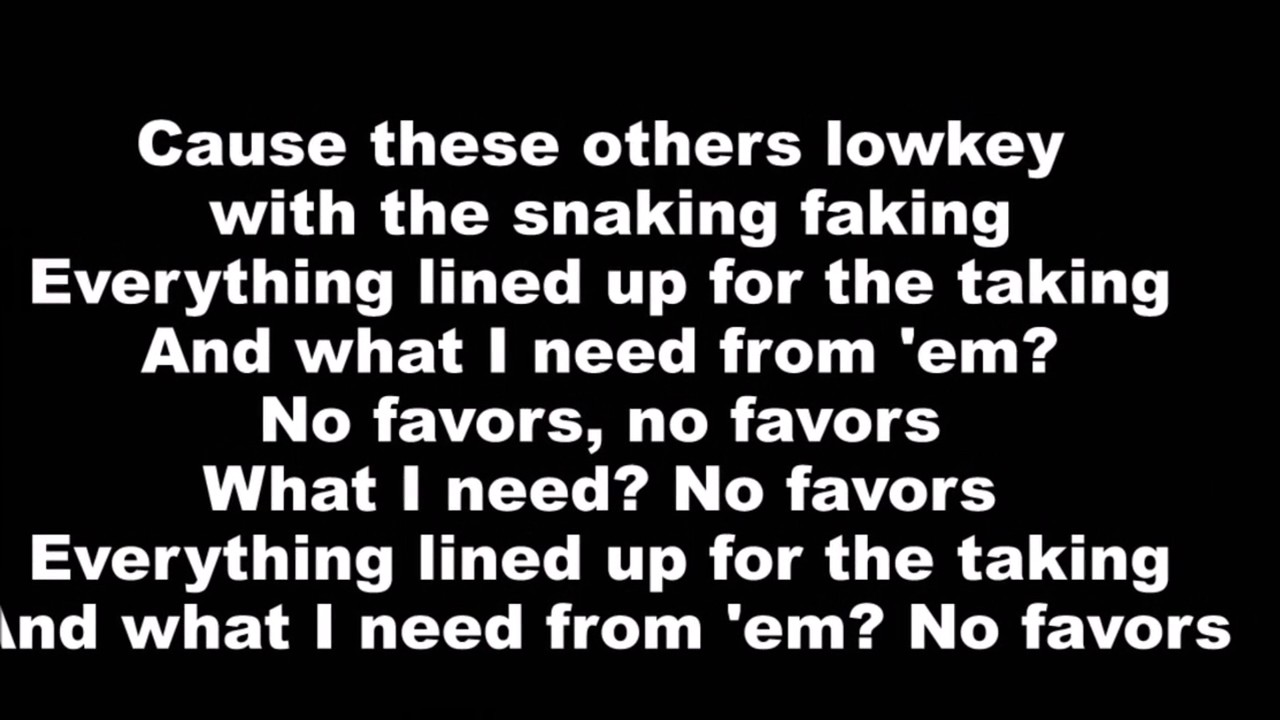 Big Sean No Favors feat. Eminem Lyrics Trump Diss - YouTube