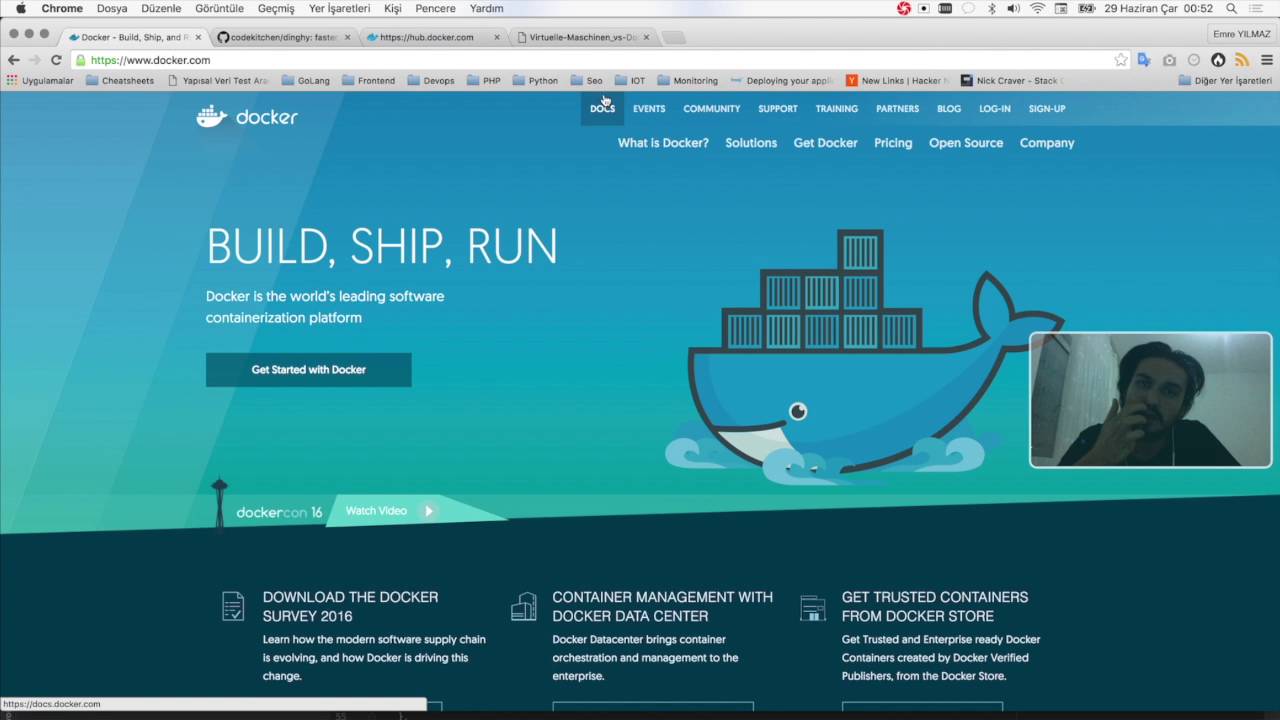 Docker nedir, nasıl, neden? | Birinci Bölüm - YouTube