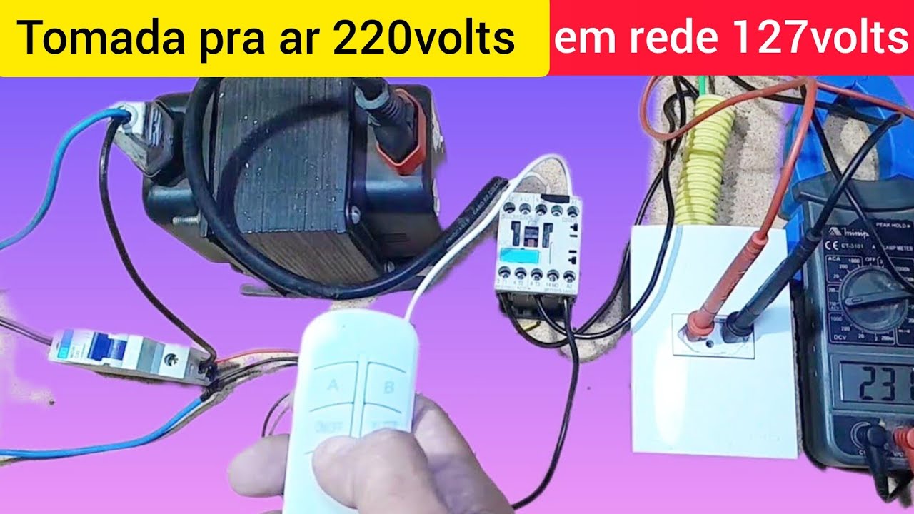 Como Instalar Circuito Para Ar Condicionado 220 Volts Pelo Controle