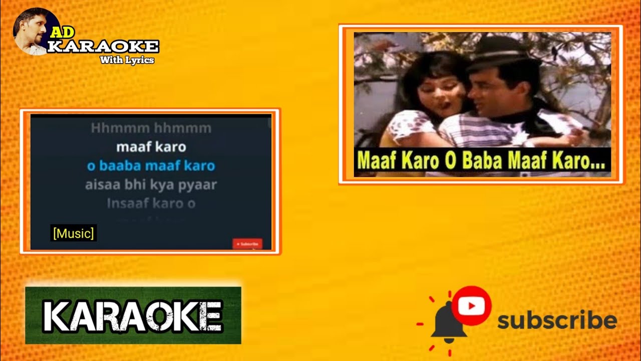 Maaf Karo O Baba Maaf Karo - YouTube
