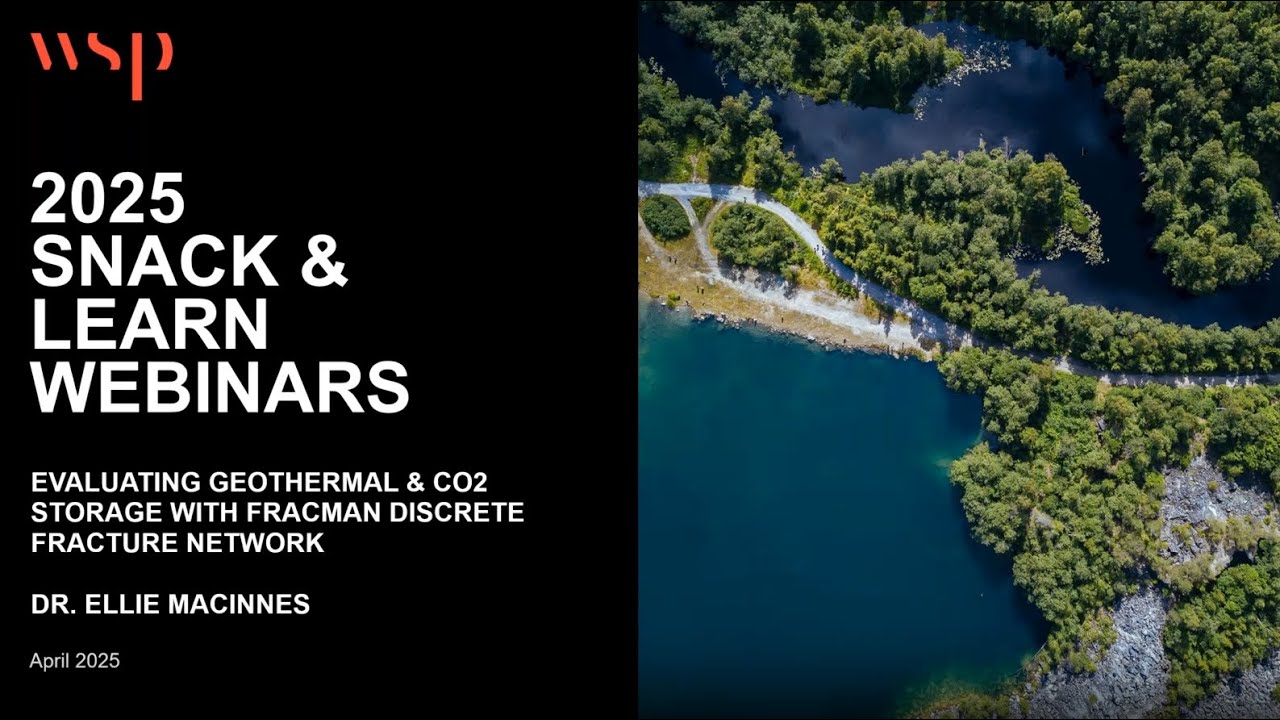 Evaluating Geothermal & CO2 Storage with FracMan DFN - YouTube