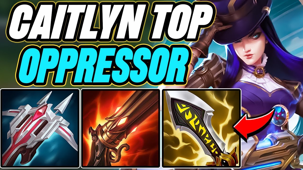 Caitlyn Top Is UNBEATABLE With The Crit Changes! - YouTube