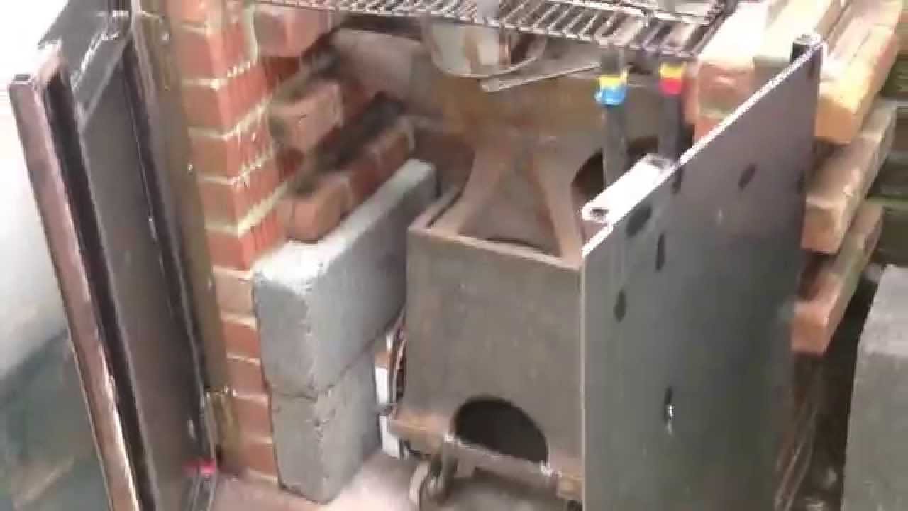 Back yard forge build - YouTube