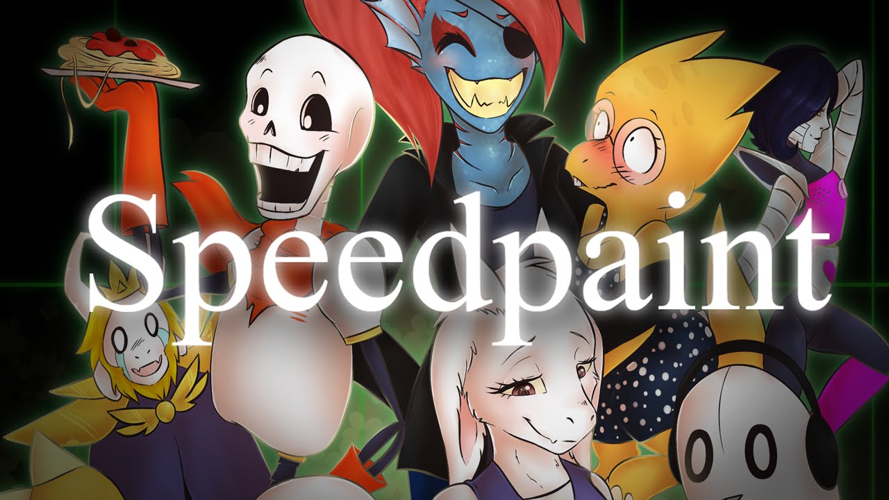 Undertale Speedpaint - Good End - YouTube