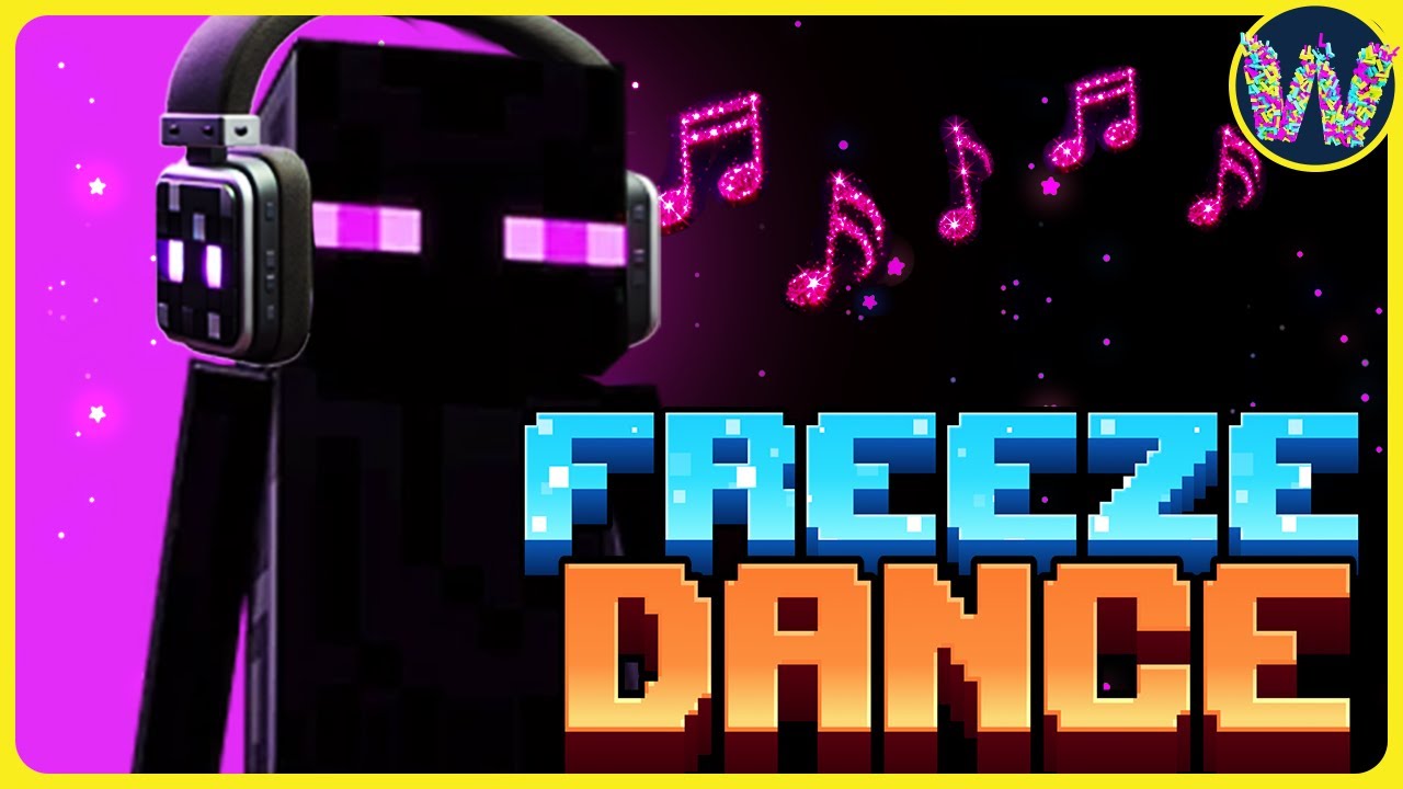 Minecraft Freeze Dance ⚡️ Brain Break for Kids ⚡️ Just Dance ⚡️ Coach W ...
