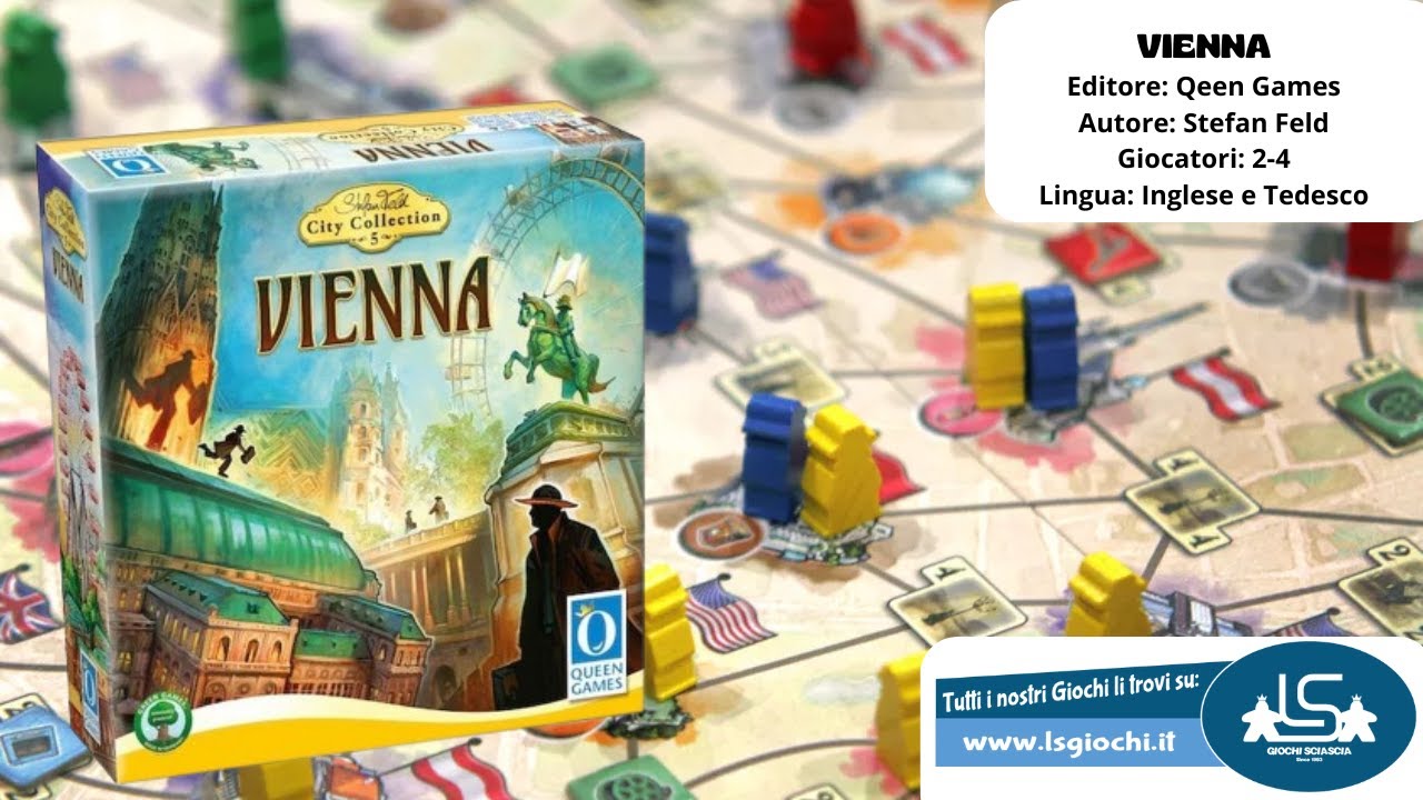 Vienna Classic Edition - Board Game - Gioco da Tavolo - Stefan Feld ...
