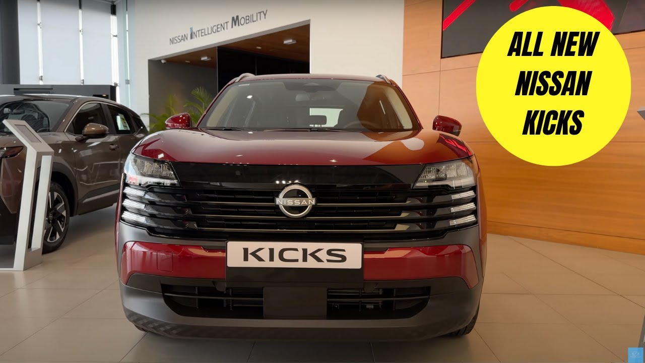 ALL NEW NISSAN KICKS - RED - EXTERIOR LOOK - YouTube
