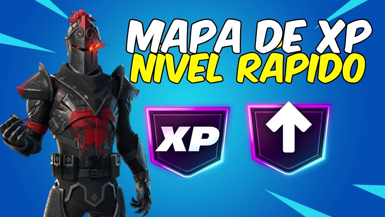 *MAPA DE XP* MELHOR MAPA PARA UPAR DE NÍVEL RÁPIDO NO FORTNITE (800 ...