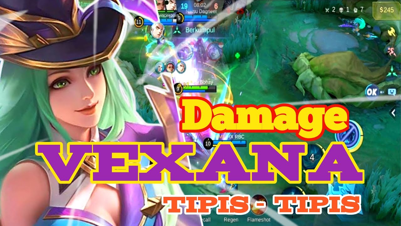 Main Vexana Terbaru 2024 - Build & Emblem Vexana Tersakit - Gameplay ...