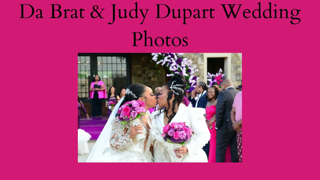 "Da Brat & Judy Dupart Wedding Photos" #DaBrat #JudyDupart #Weddings ...