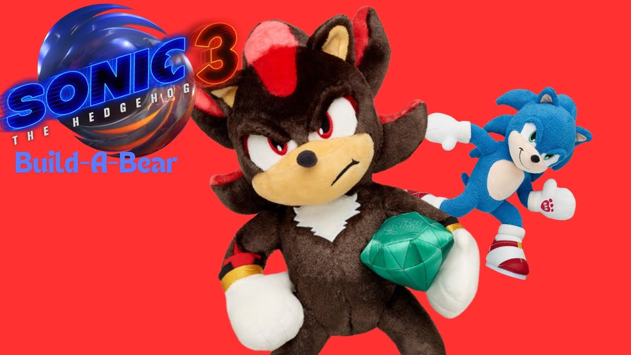 Sonic the hedgehog 3. Build-A-Bear review - YouTube
