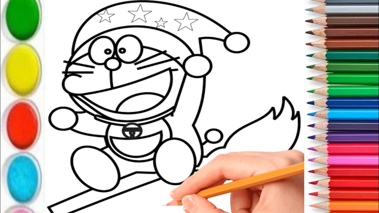 How to draw Doraemon step by step| Doremon drawing for kids | How to ...