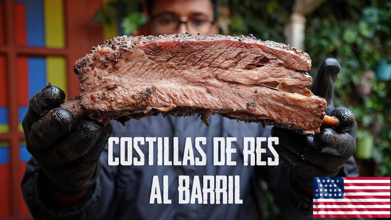Costillas de res (Short Ribs 🇺🇸) al barril o cilindro ll LA PLAZA ...